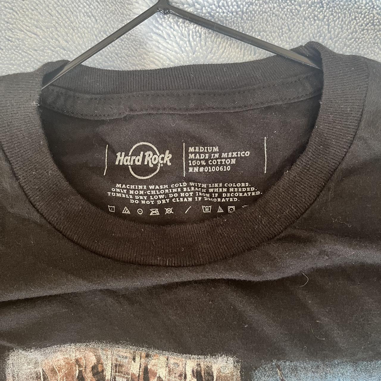 Black hard rock cafe dubai graphic tee never... - Depop