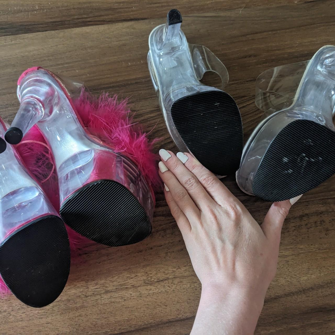 Pleaser 7" heels bundle of 2! Size 6 and both true... - Depop