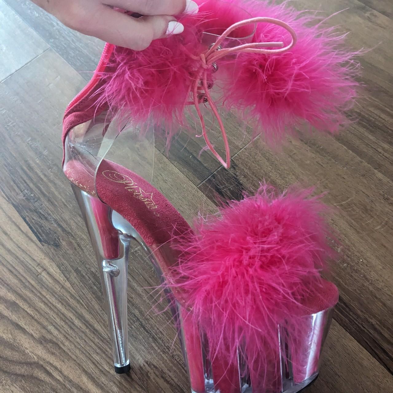 Pleaser 7" heels bundle of 2! Size 6 and both true... - Depop