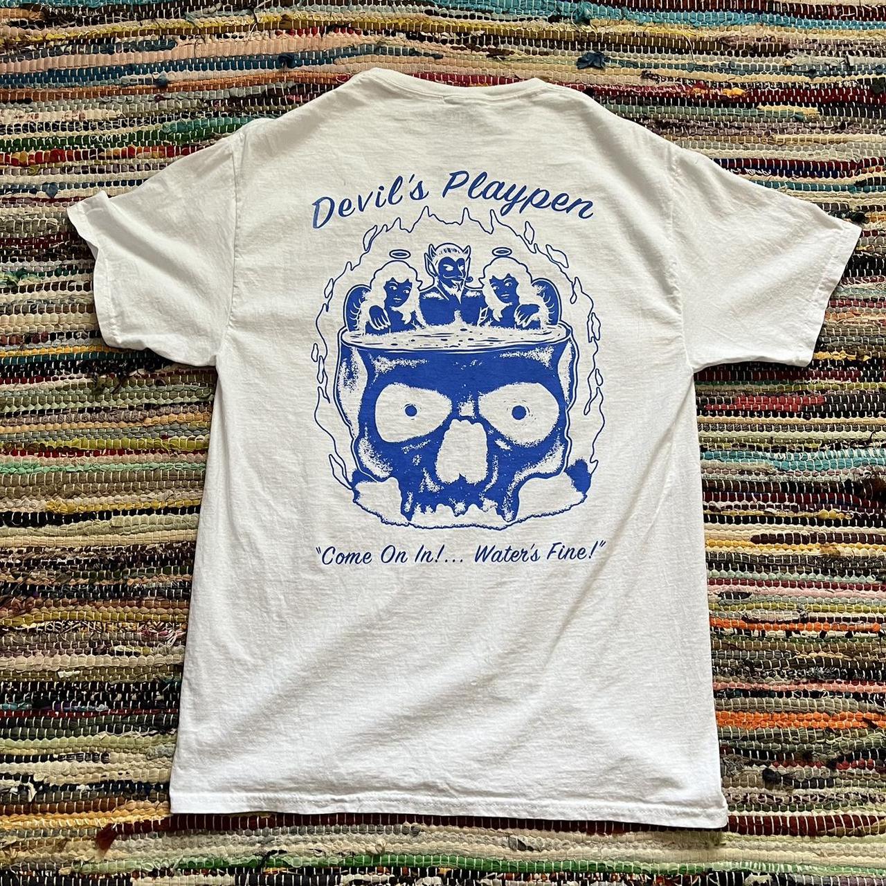 The Devils Playpen Graphic T-shirt!! Size:... - Depop