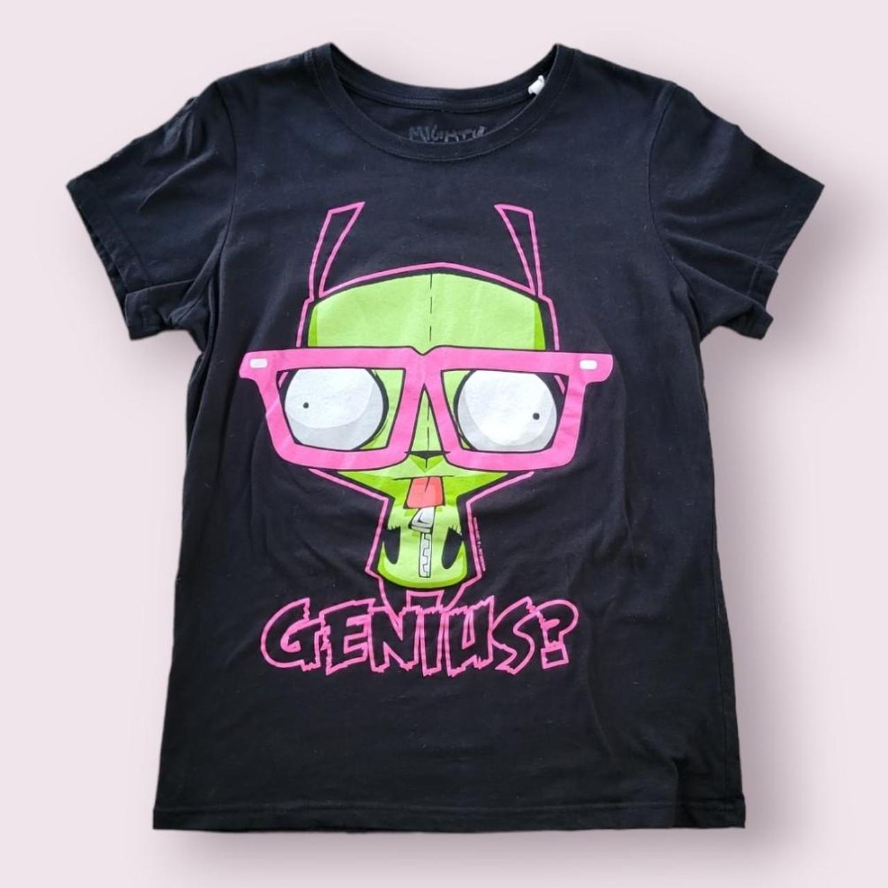 2013 Invader Zim Gir Genius Duh Womens Fit T Depop