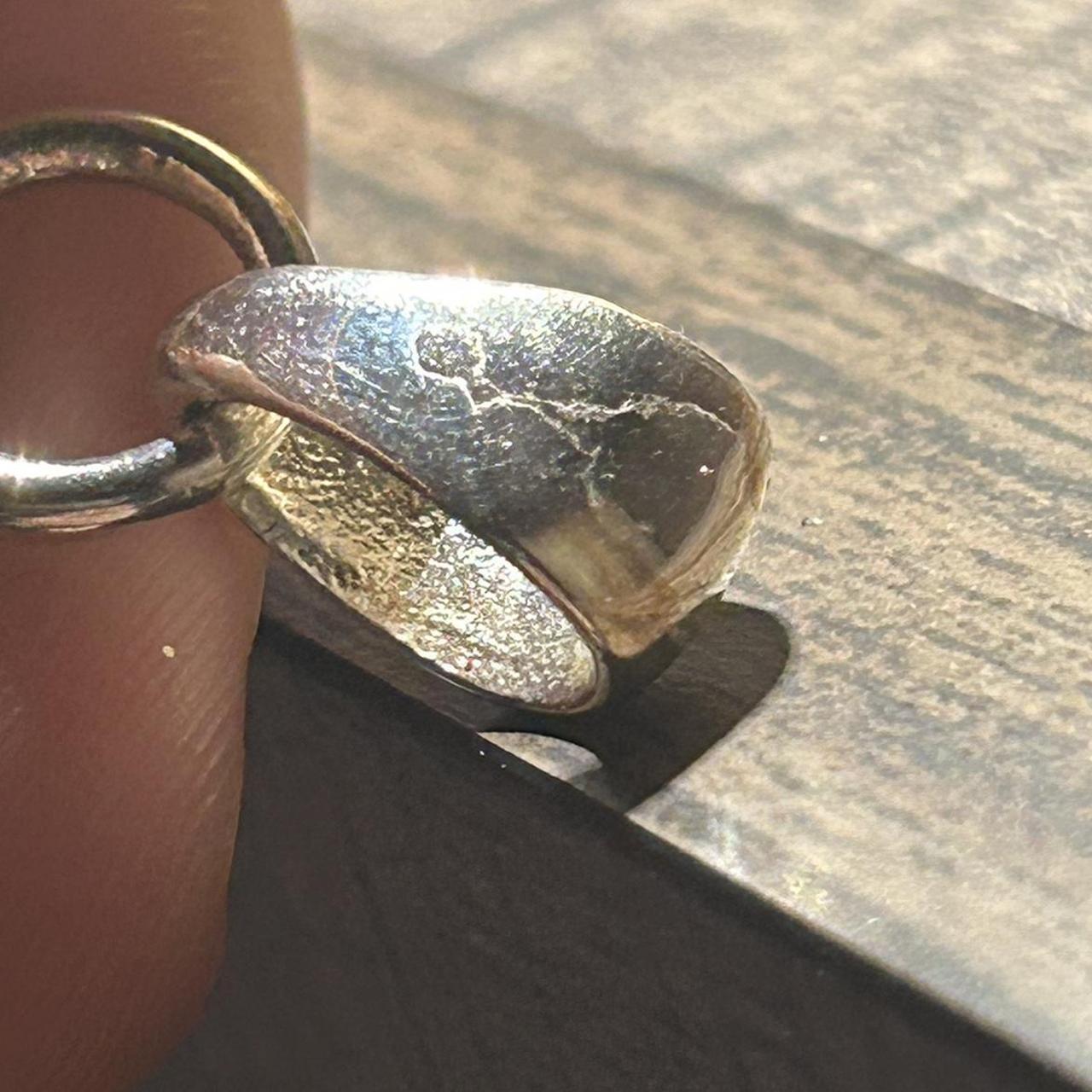 (Medium) Bi polar Hard Jewelry pendant small scruff... - Depop