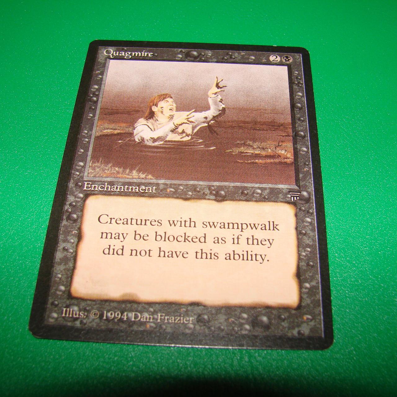 MTG QUAGMIRE LEGENDS magic card #mtgcard ... - Depop