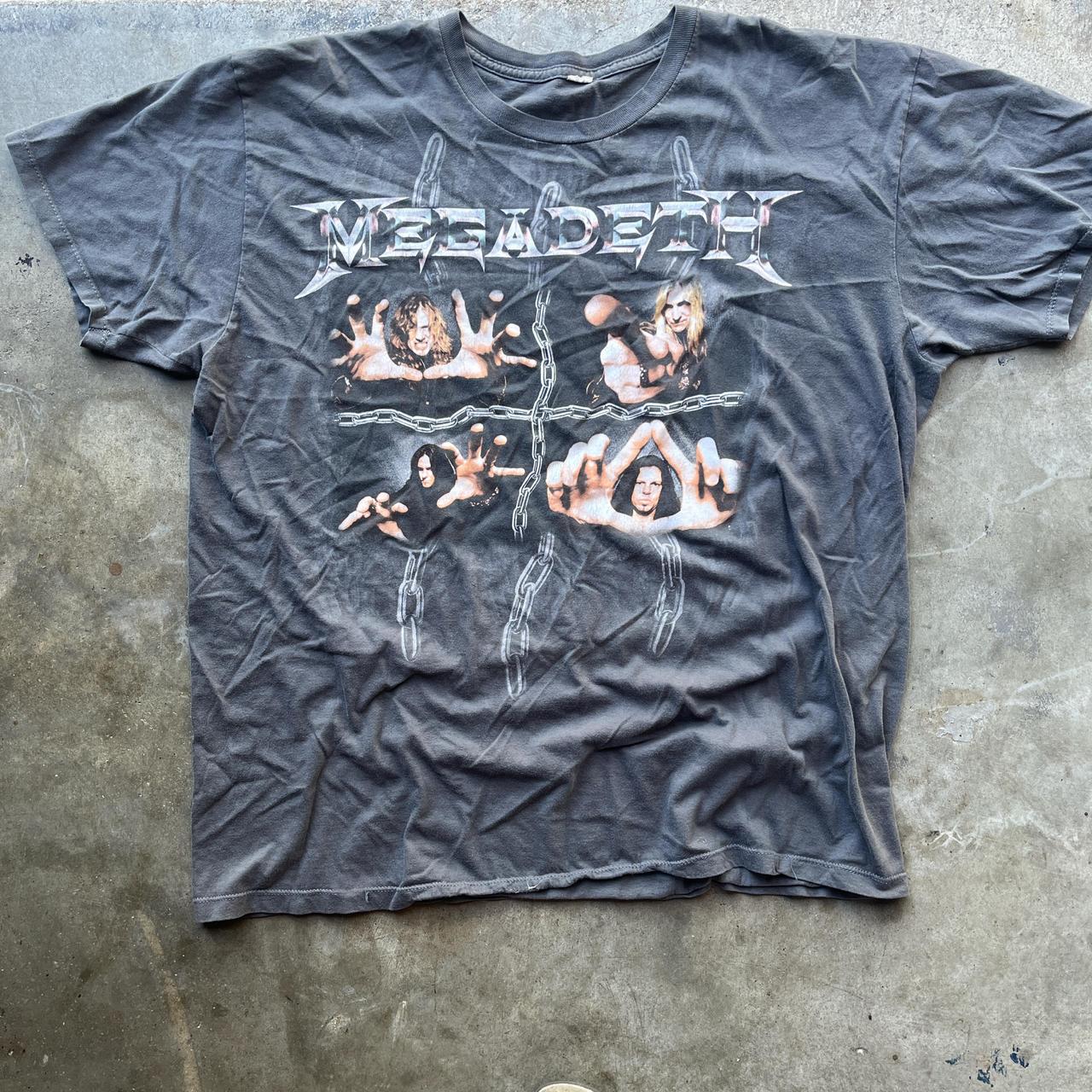 2000s Megadeth tee 2000s band tee #metal tees - Depop