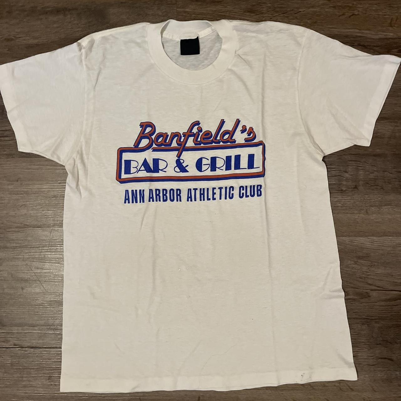 Vintage 80s Barfields Bar And Grill T Shirt Sz L? - Depop