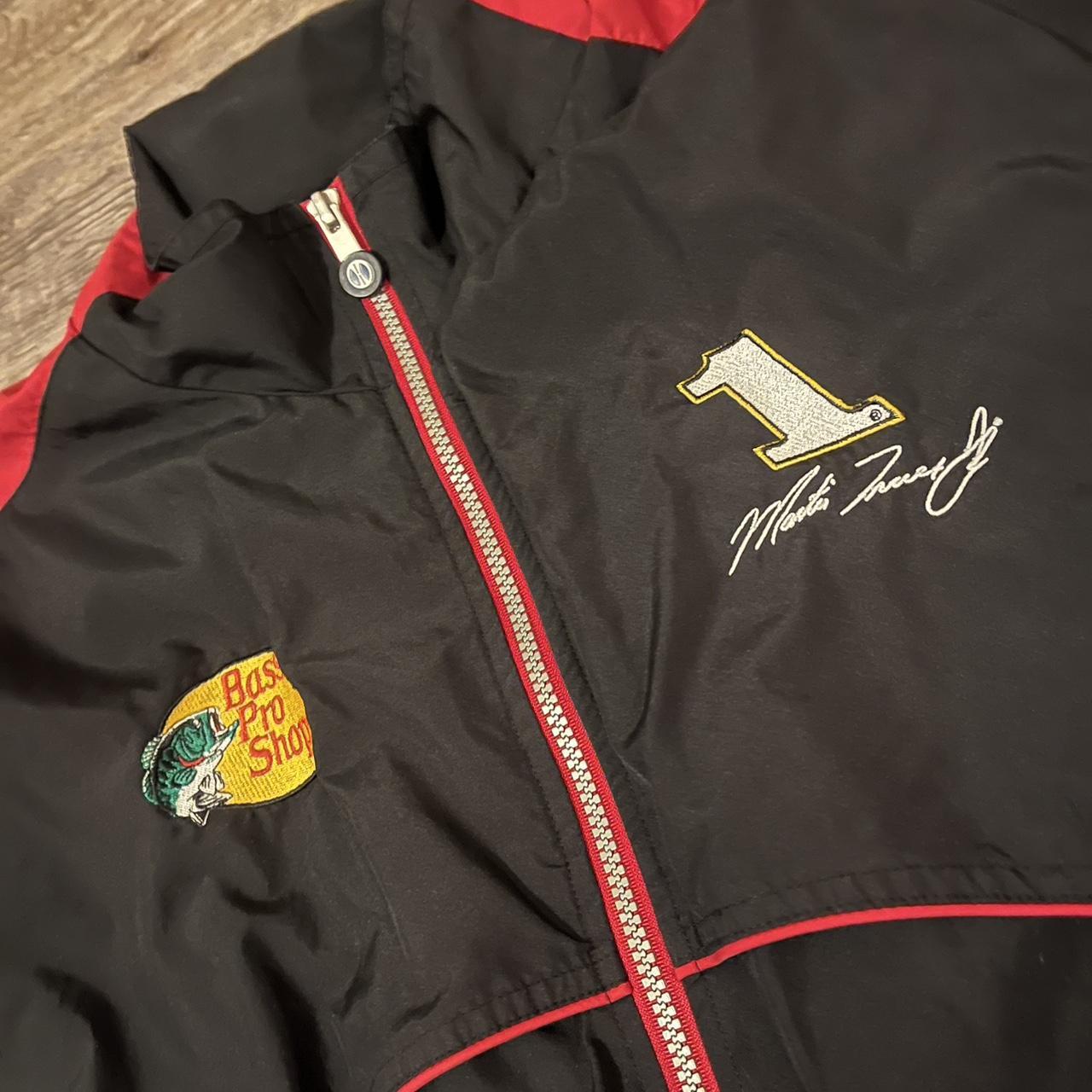 Vintage Martin Truex Jr Bass Pro Shops Nascar Jacket... - Depop
