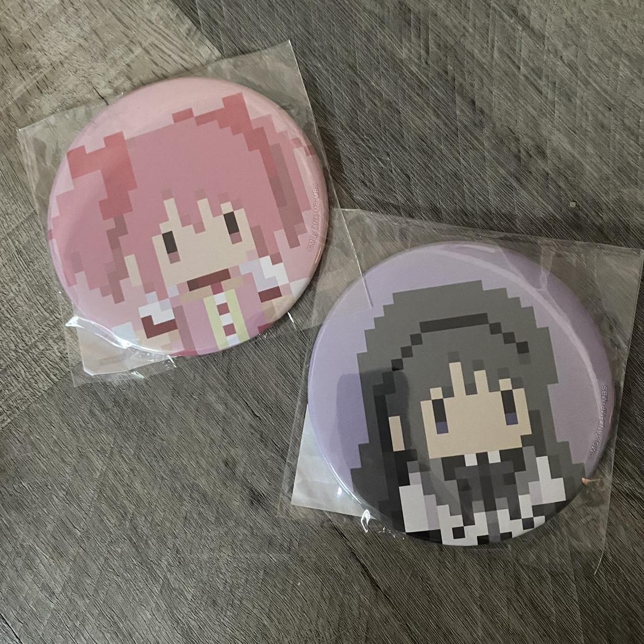 jumbo madoka magica madoka and homura pixel... - Depop