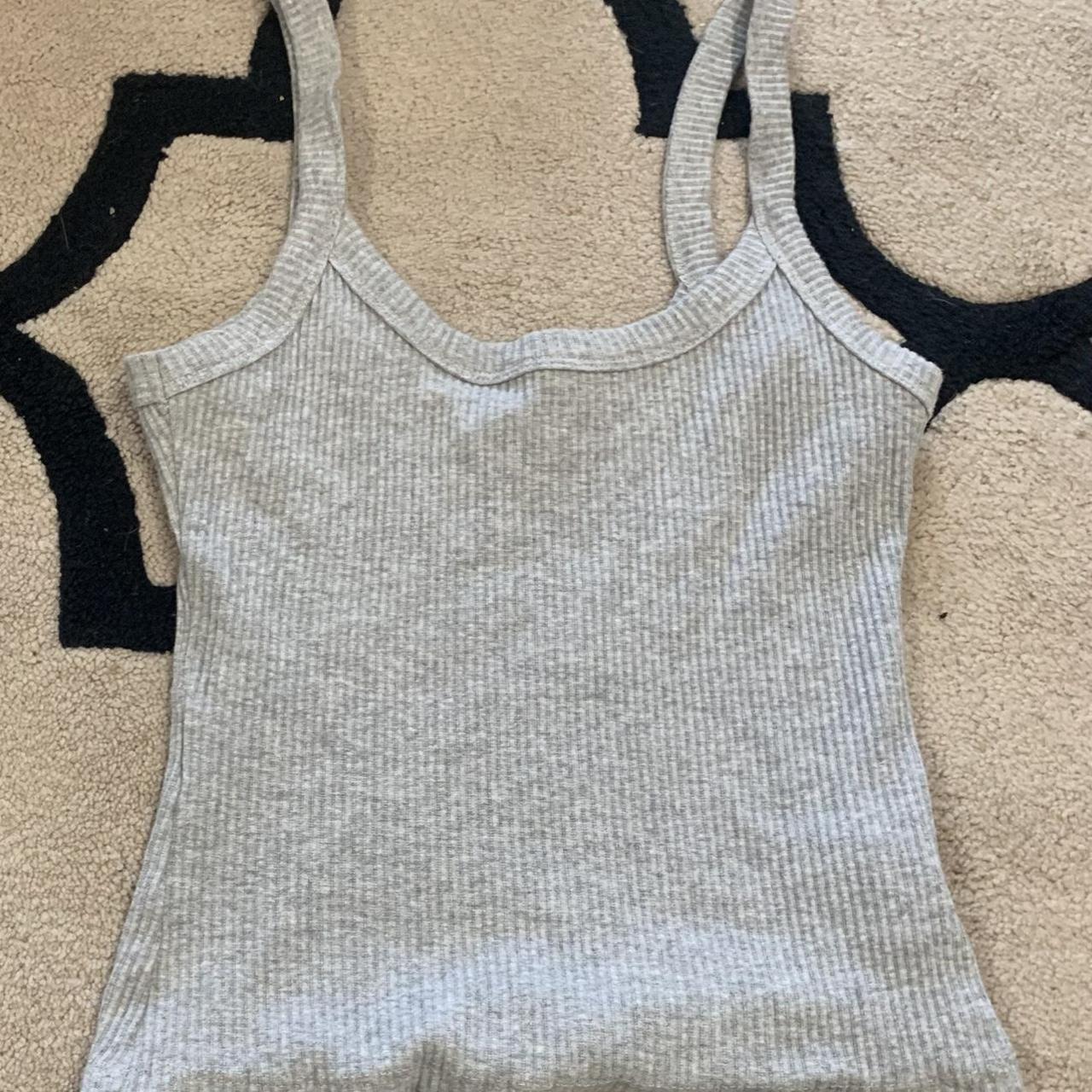 SUPRE RIRI TANK TOP IN GREY never worn!! just... - Depop