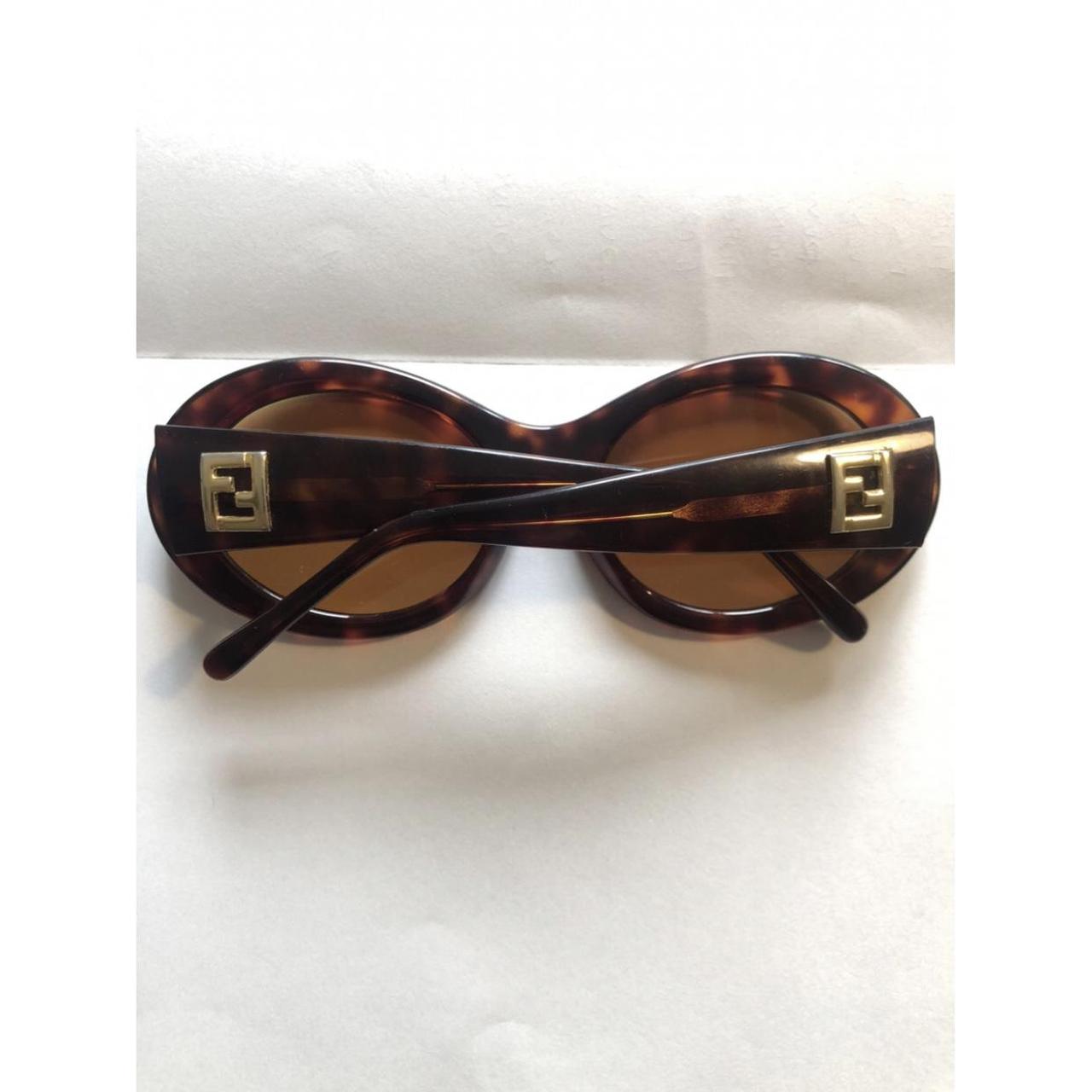 Vintage FENDI sunglasses Tortoise shell Made in... - Depop