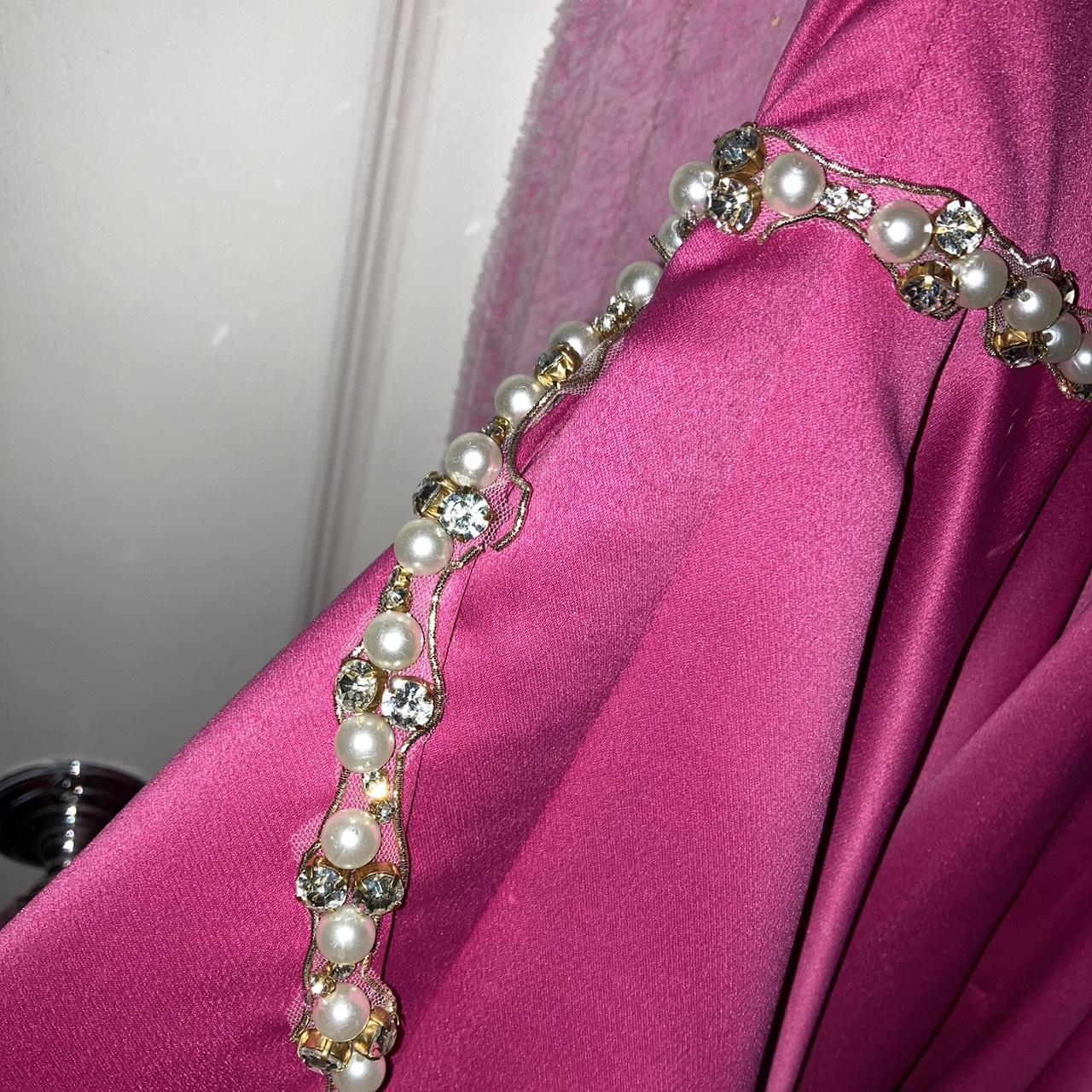 Mark melia pink dress Was size 8 got taken in to be... - Depop