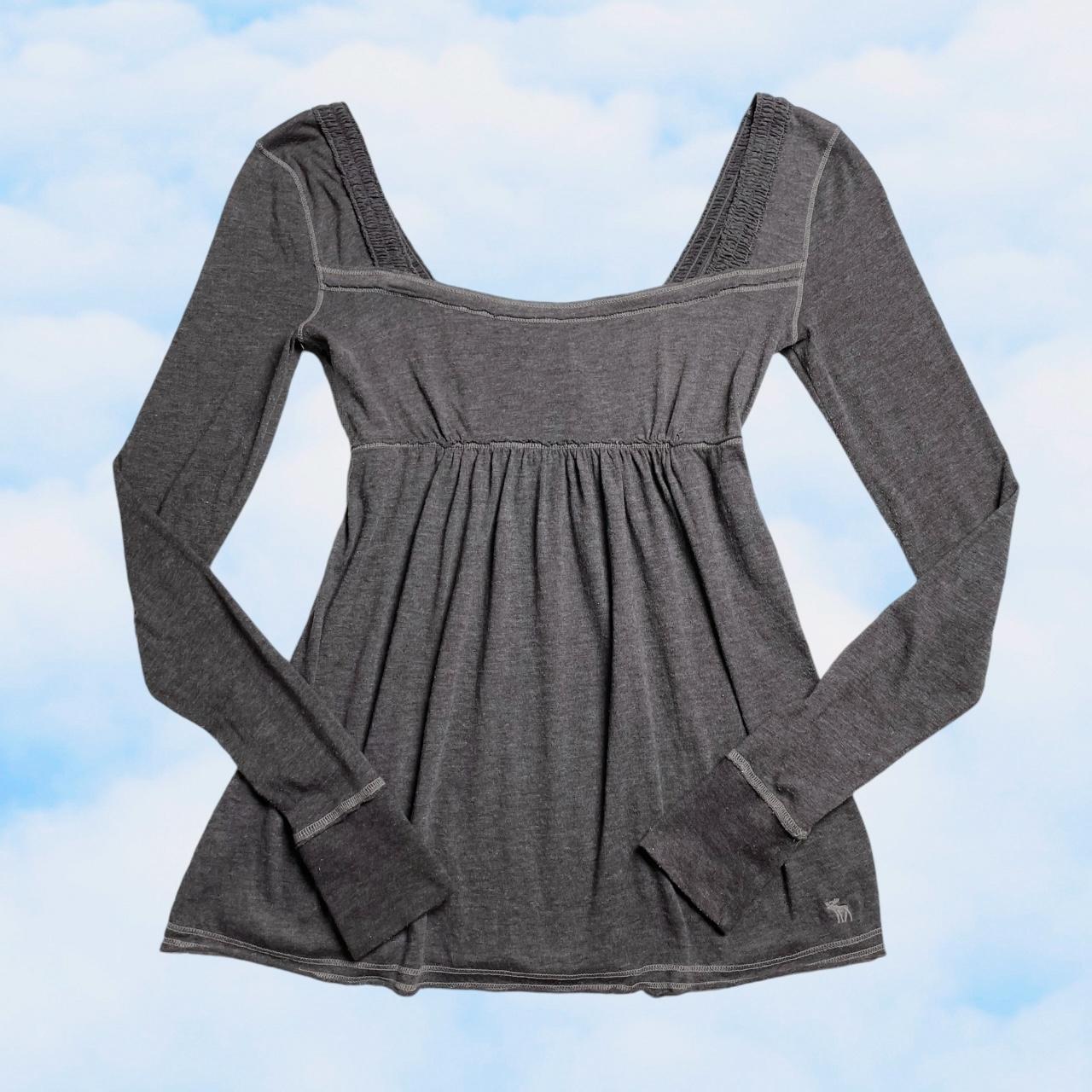 Y2k vintage Abercrombie & Fitch babydoll long... - Depop