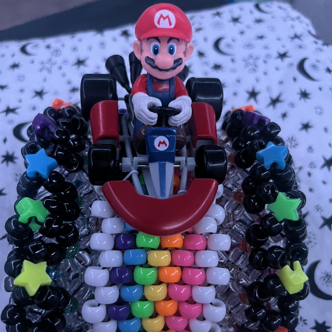 Mario rotating Kandi cuff 🌈 freebies with every... - Depop