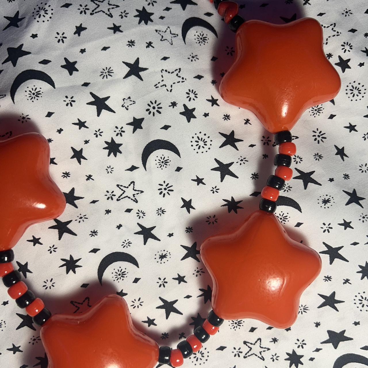 Red star ball pit chain 🌈 freebies with every... - Depop