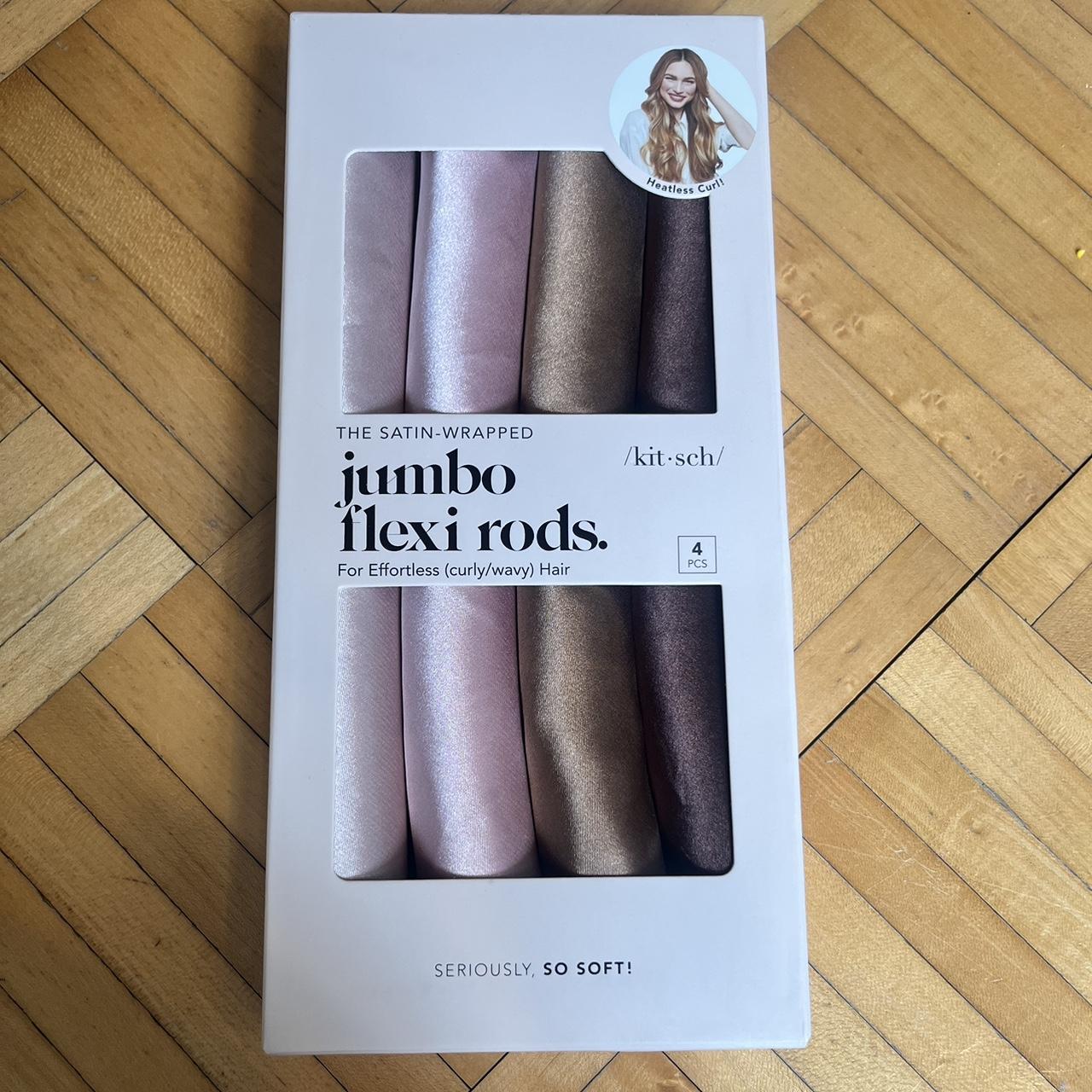 KITSCH overnight curls satin rods set of 4 - Depop