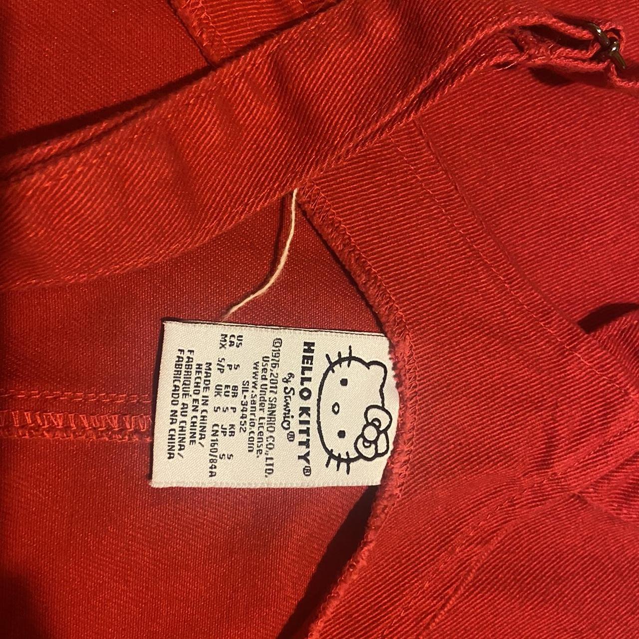 -Cute vintage hello kitty overalls - only worn once... - Depop