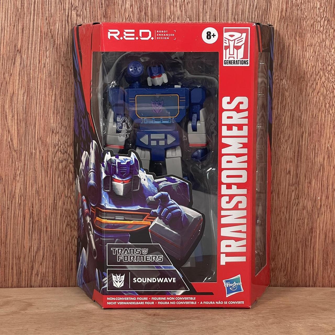 Soundwave Transformers R.E.D Decepticon Brand New In... - Depop