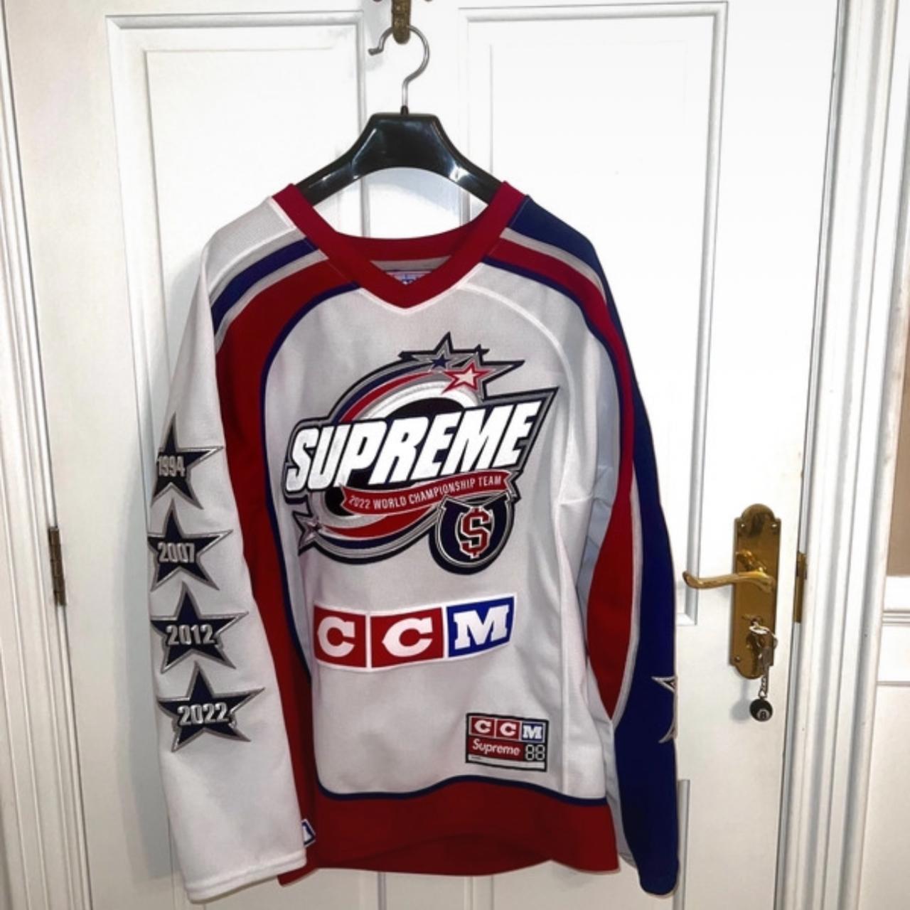 Mens Supreme World Champion Jersey Bought for £450... - Depop