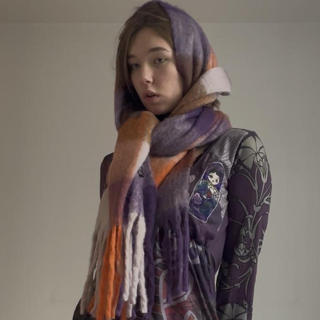 Acne studios scarf Incredibly cosy and thick Soft... - Depop