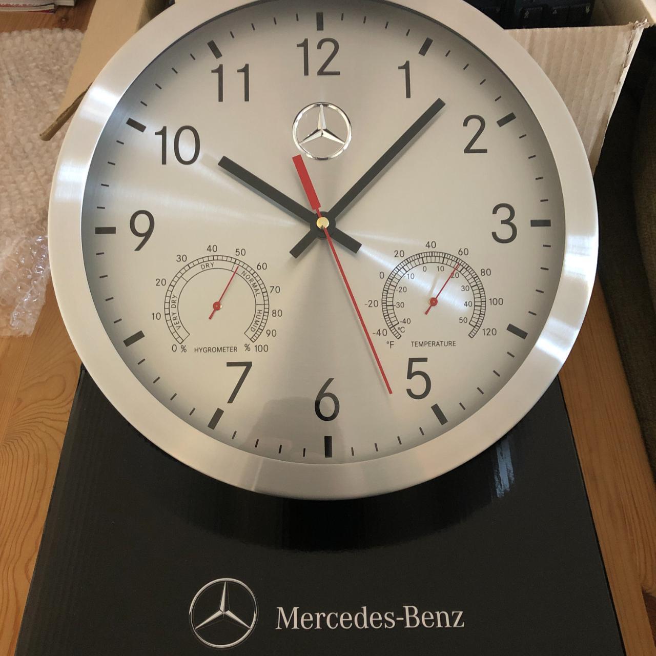 Genuine Mercedes-Benz Wall Clock - Perfect for a Man... - Depop