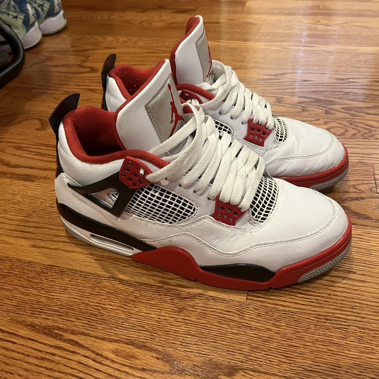 Jordan Fire Red 4s Used no box Open to offers - Depop