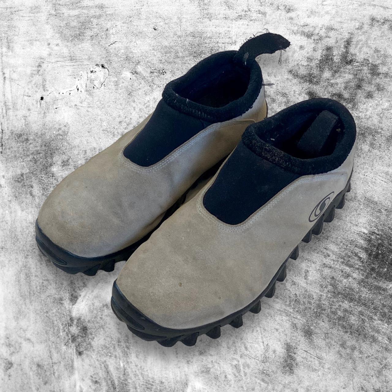 ️ Y2K Salomon Ash Gray Snow Clogs • Mules •... - Depop