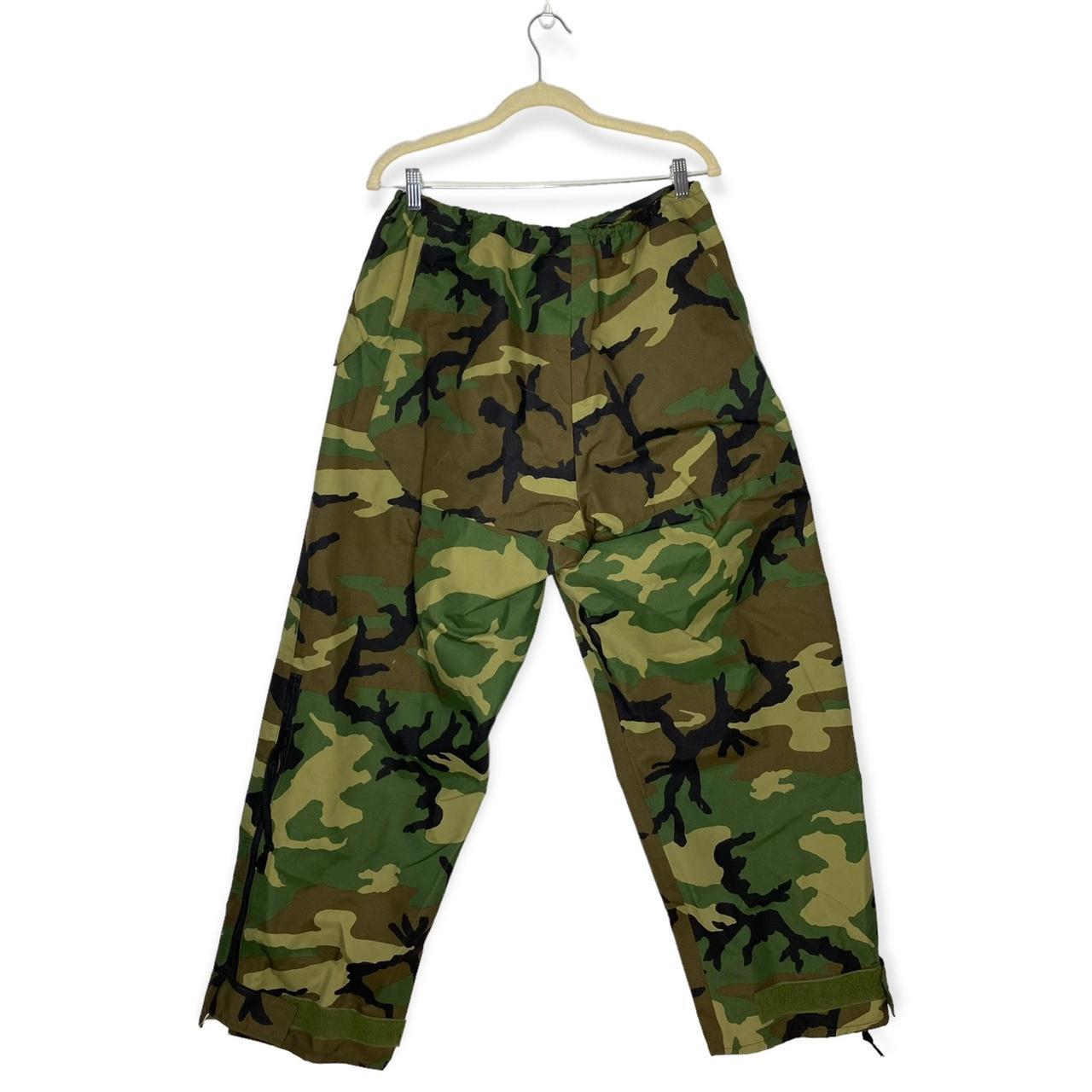 Camo Gore-Tex cargo pants. Military supply cold... - Depop