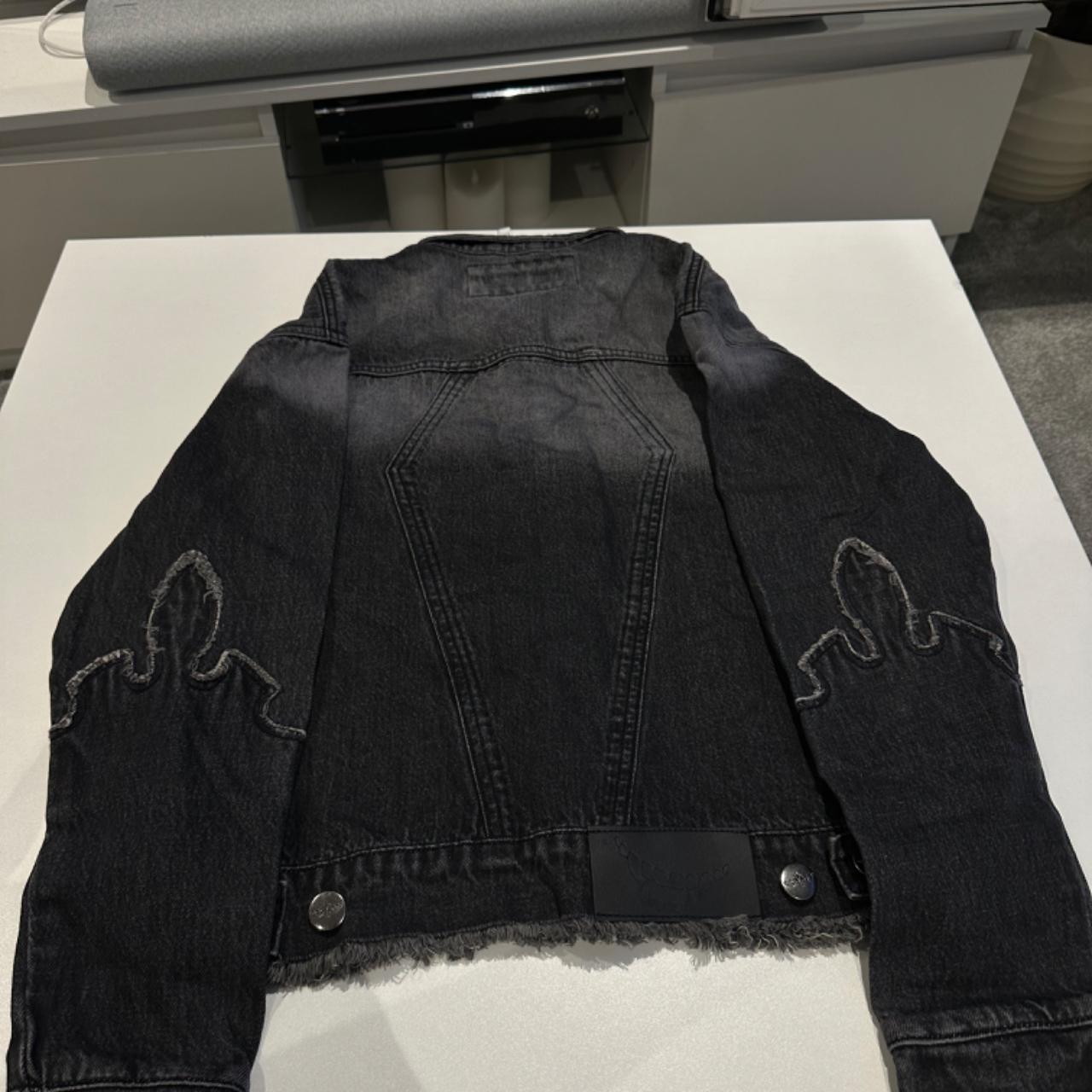 Years Of Tears Osbatt Ash Dust Denim Jacket SIZE XS... | Depop