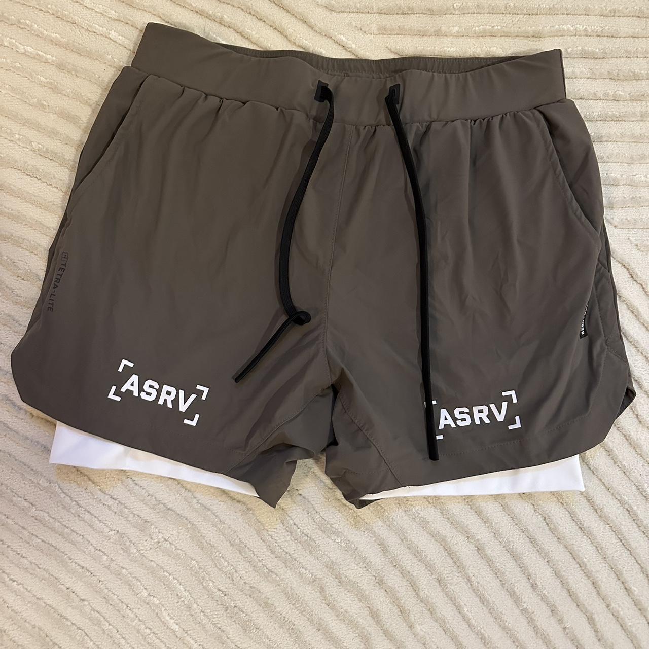 Dark Taupe ASRV shorts. I bought these and they... - Depop