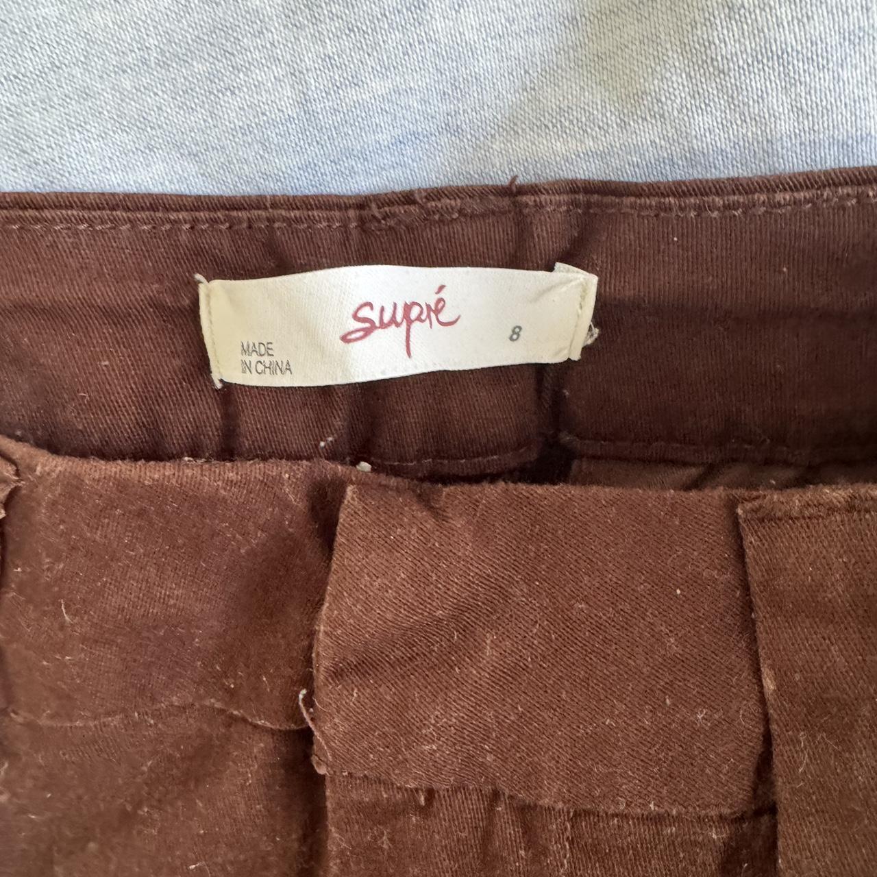 Supre australian brand brown trousers AUS 8 US 2 - Depop
