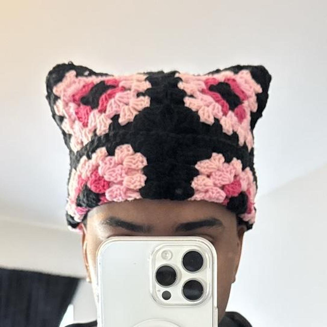 Granny square Cat hat | Depop