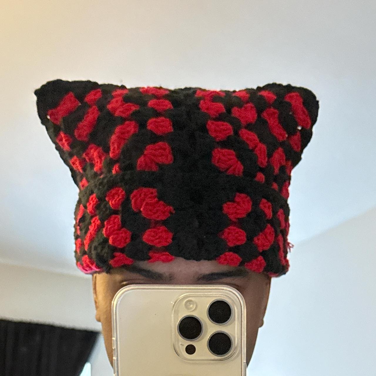 Granny square Cat hat | Depop