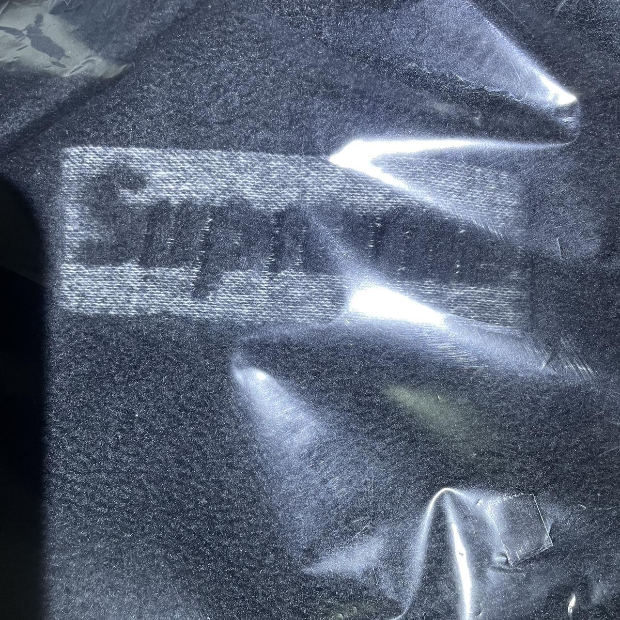 Supreme black reversible inside out bogo box logo... - Depop