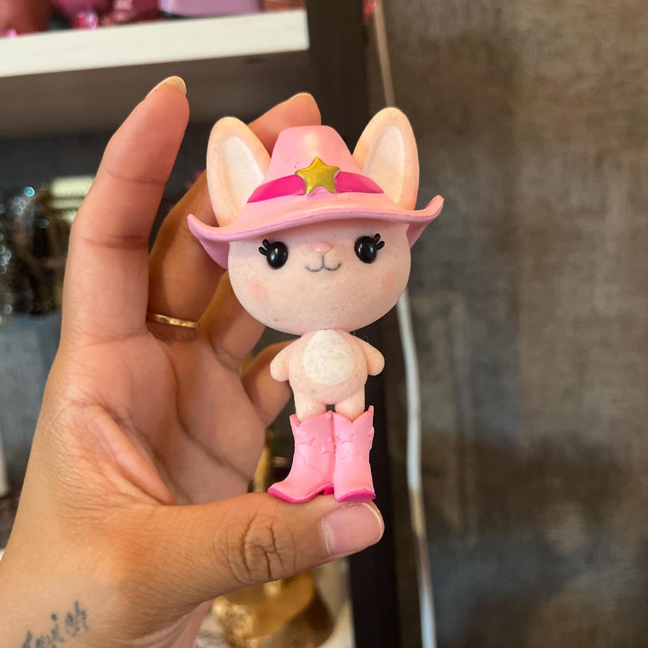 Cutie loos pink bunny cowgirl - Depop