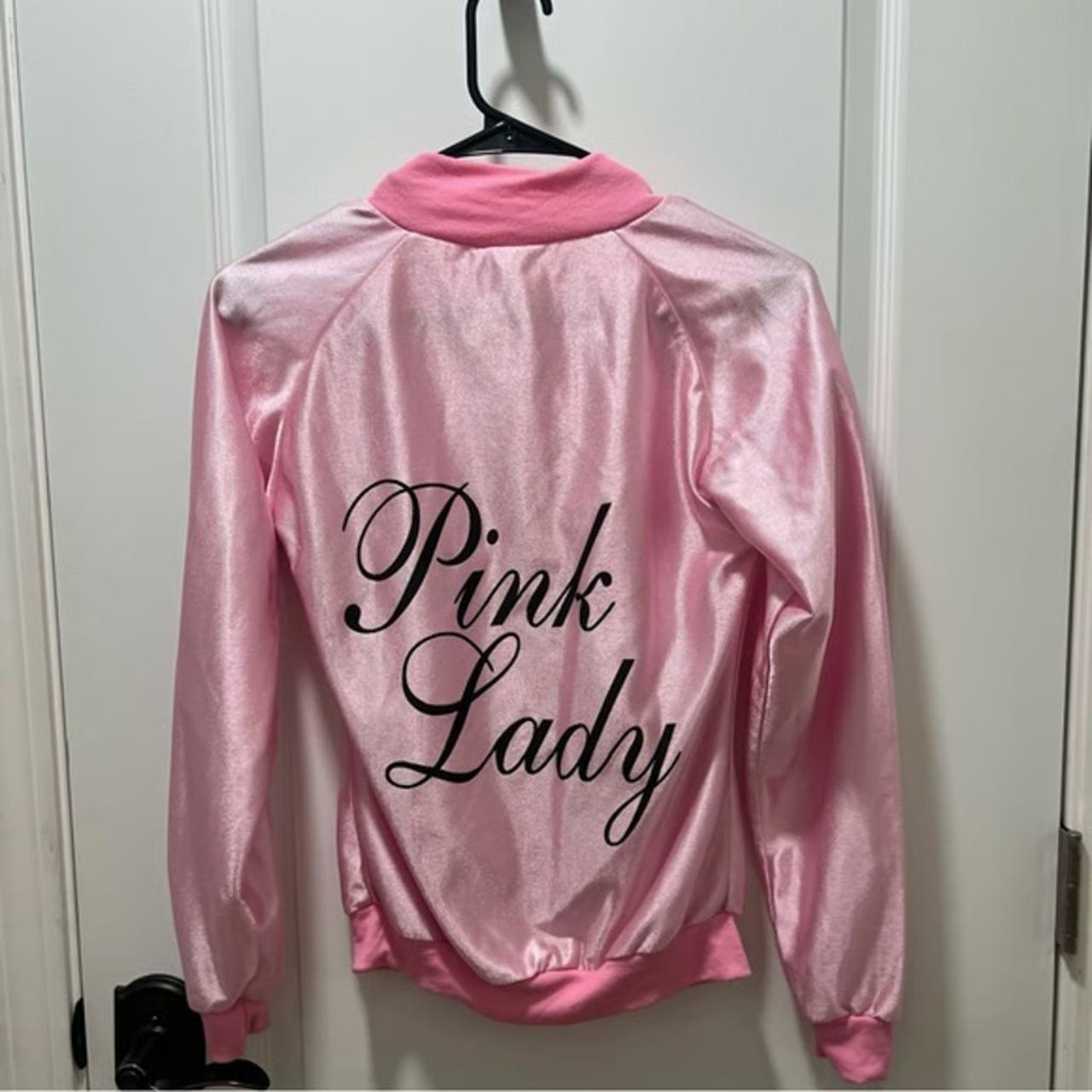 Grease Pink Lady Jacket Size XS condition:good size:xs - Depop