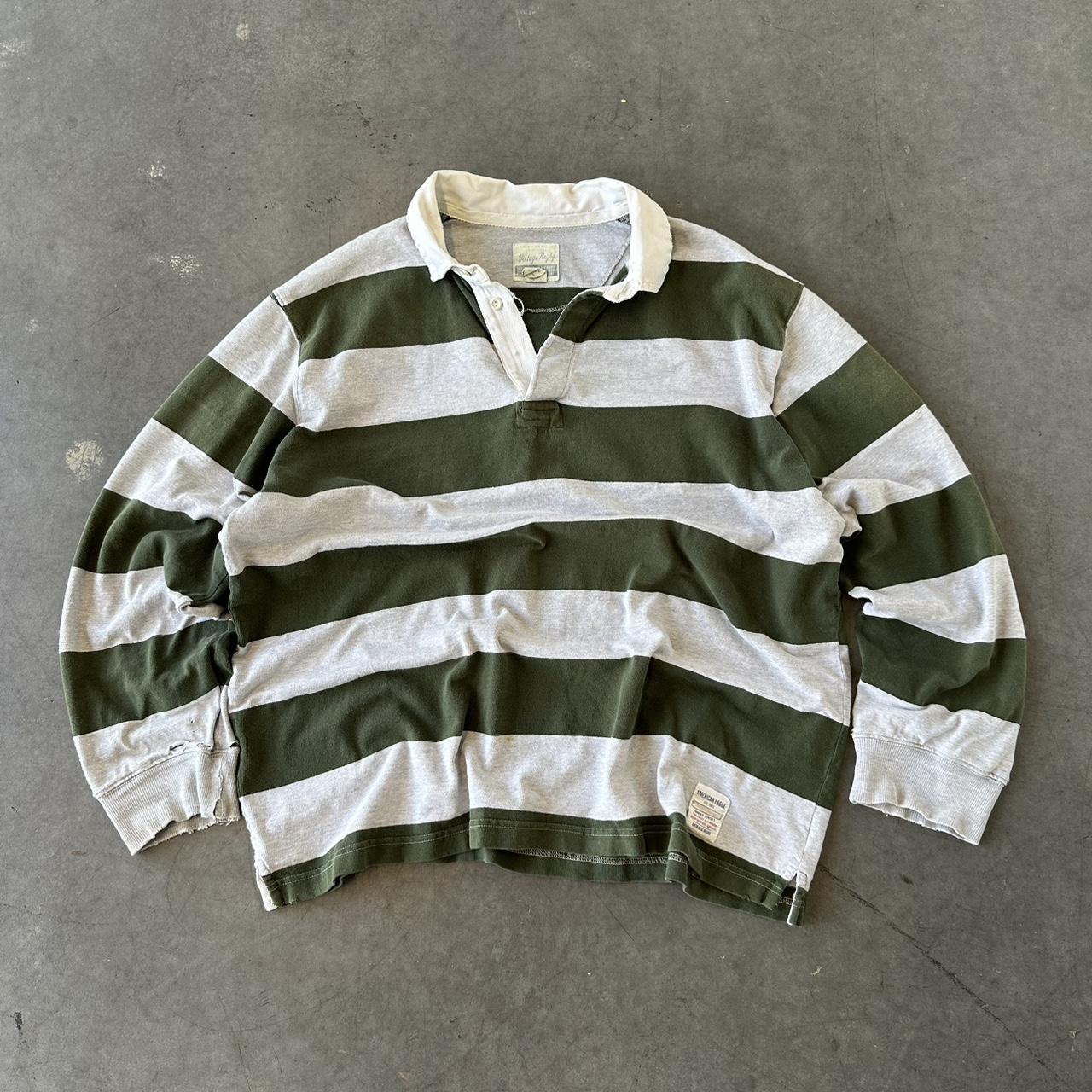 Vintage Rugby Polo. American Eagle brand. Kanye west... | Depop