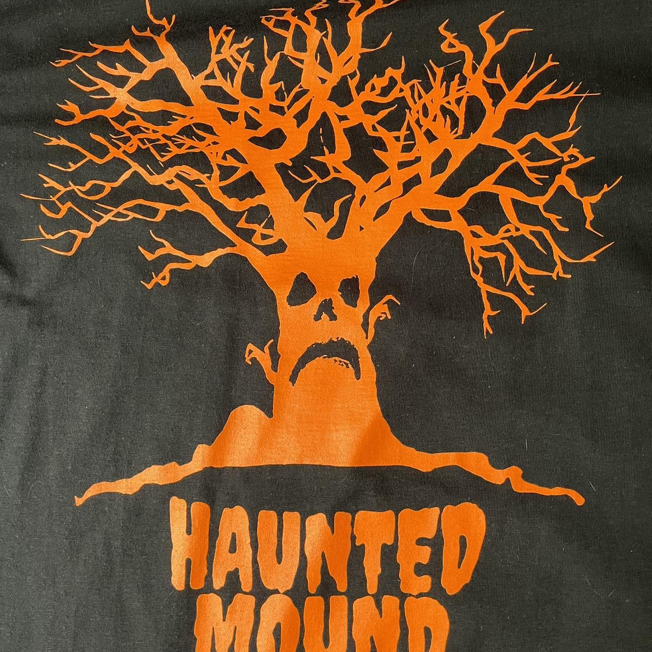 Sematary Haunted Mound Hauntaholics Pumpkin Shirt... - Depop