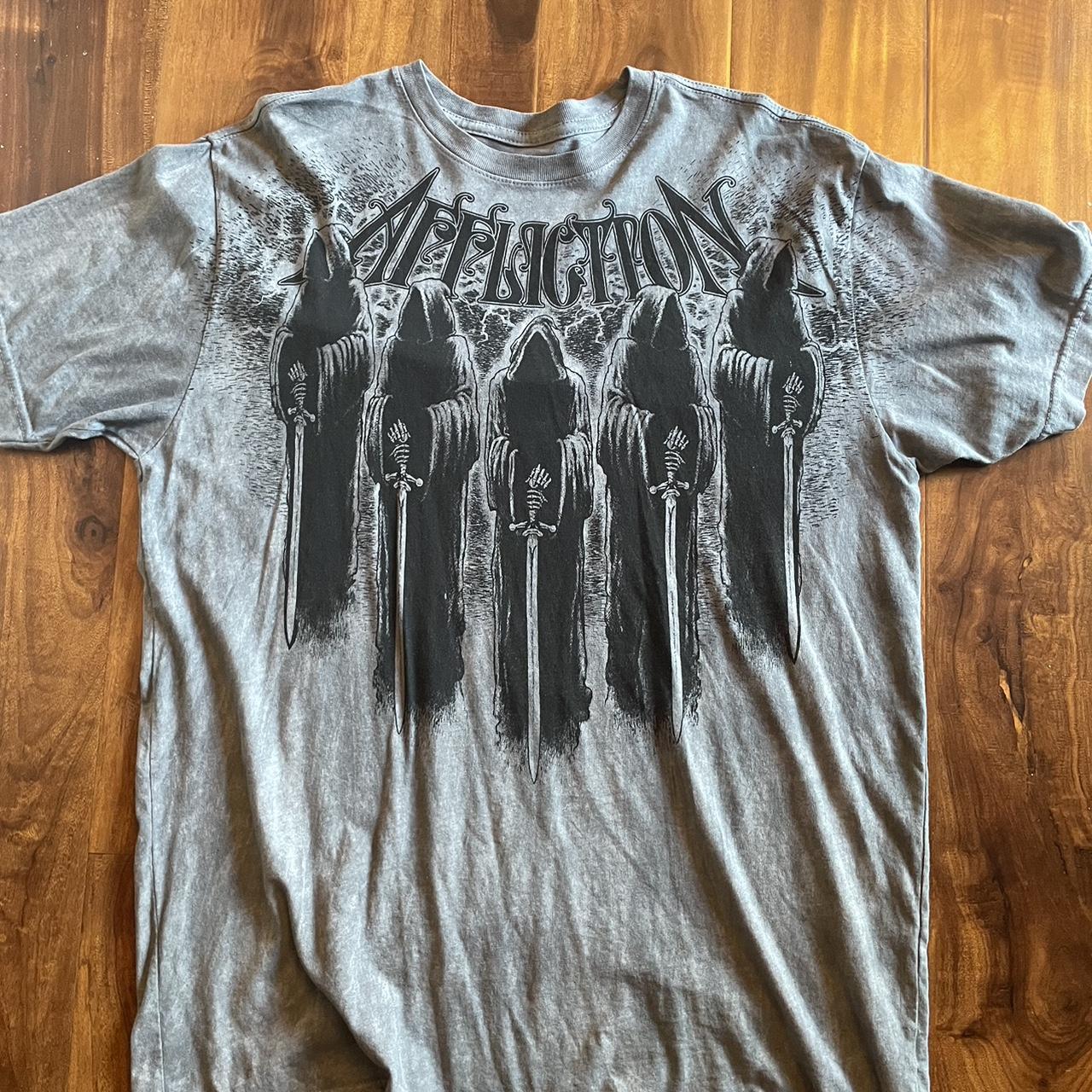 Affliction foreboding Nazgûl reaper shirt New... - Depop