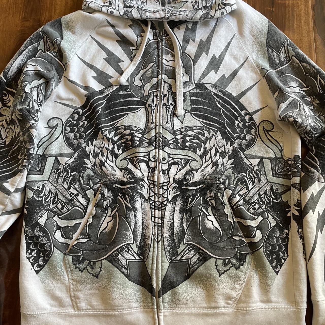 Jesse pinkman mall goth full print hoodie zip up... - Depop