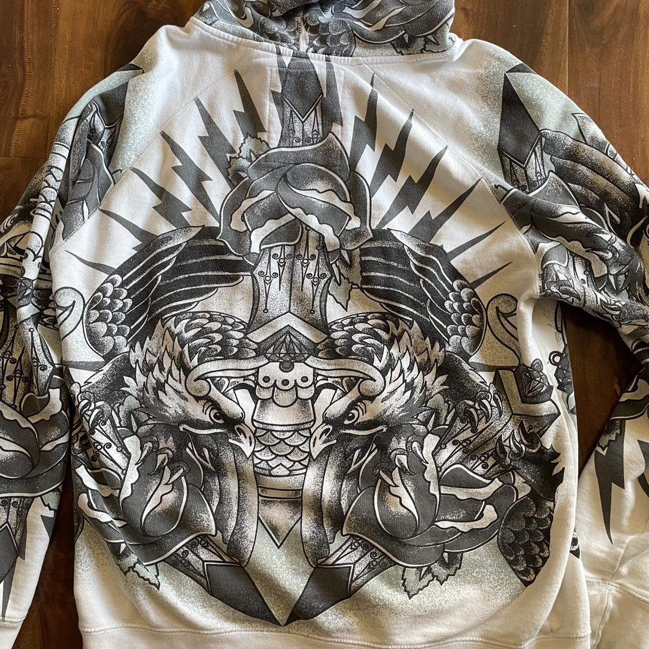 Jesse pinkman mall goth full print hoodie zip up... - Depop