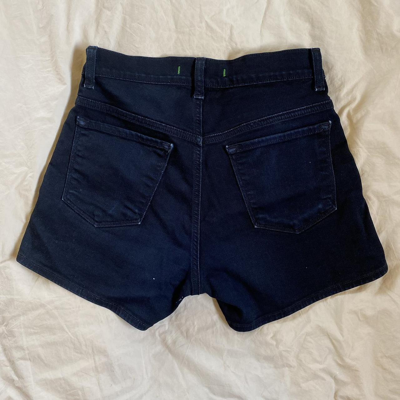 J Brand denim high waisted shorts Black denim J... | Depop