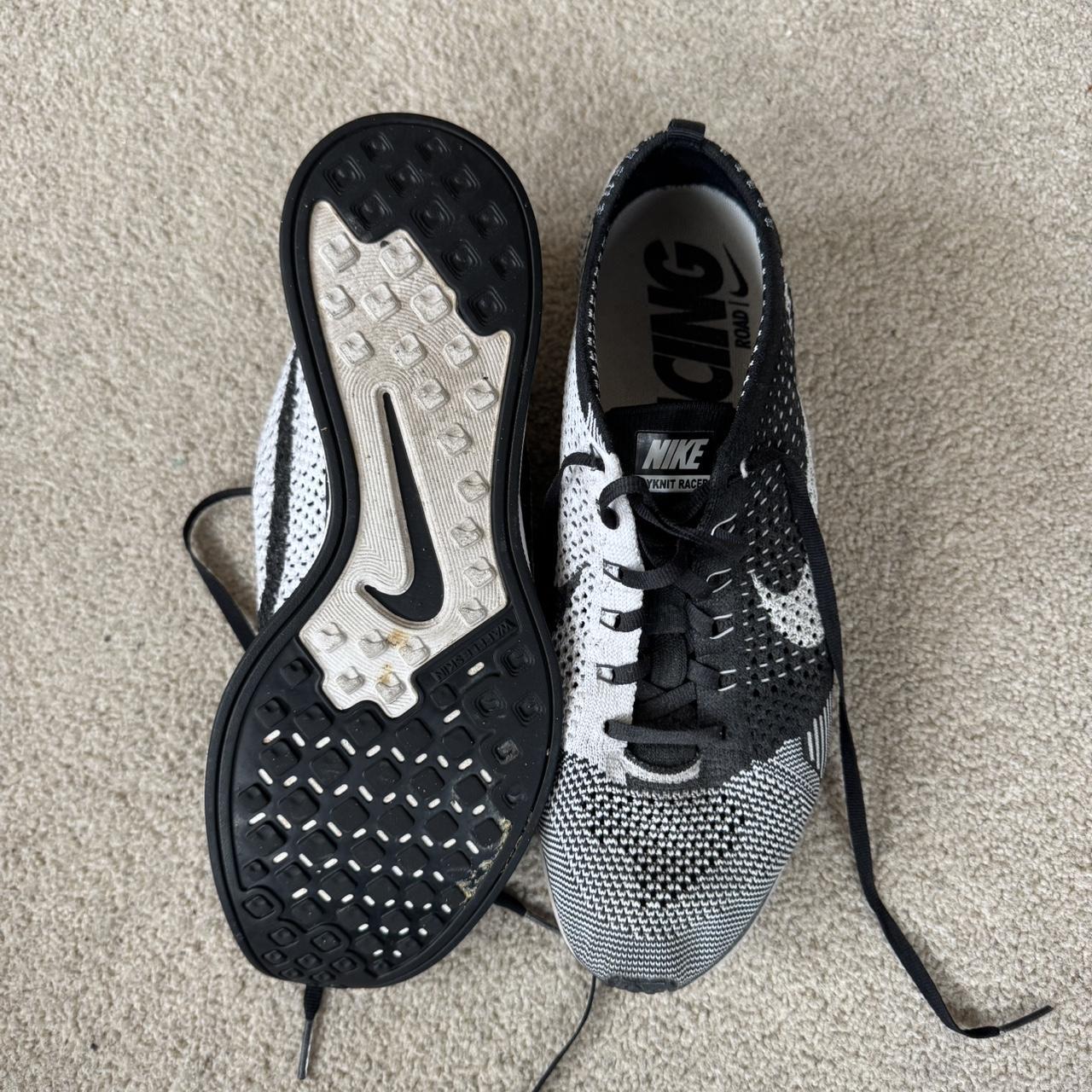 Nike Flyknit Racer Orca colourway from 2014. Wore a... | Depop