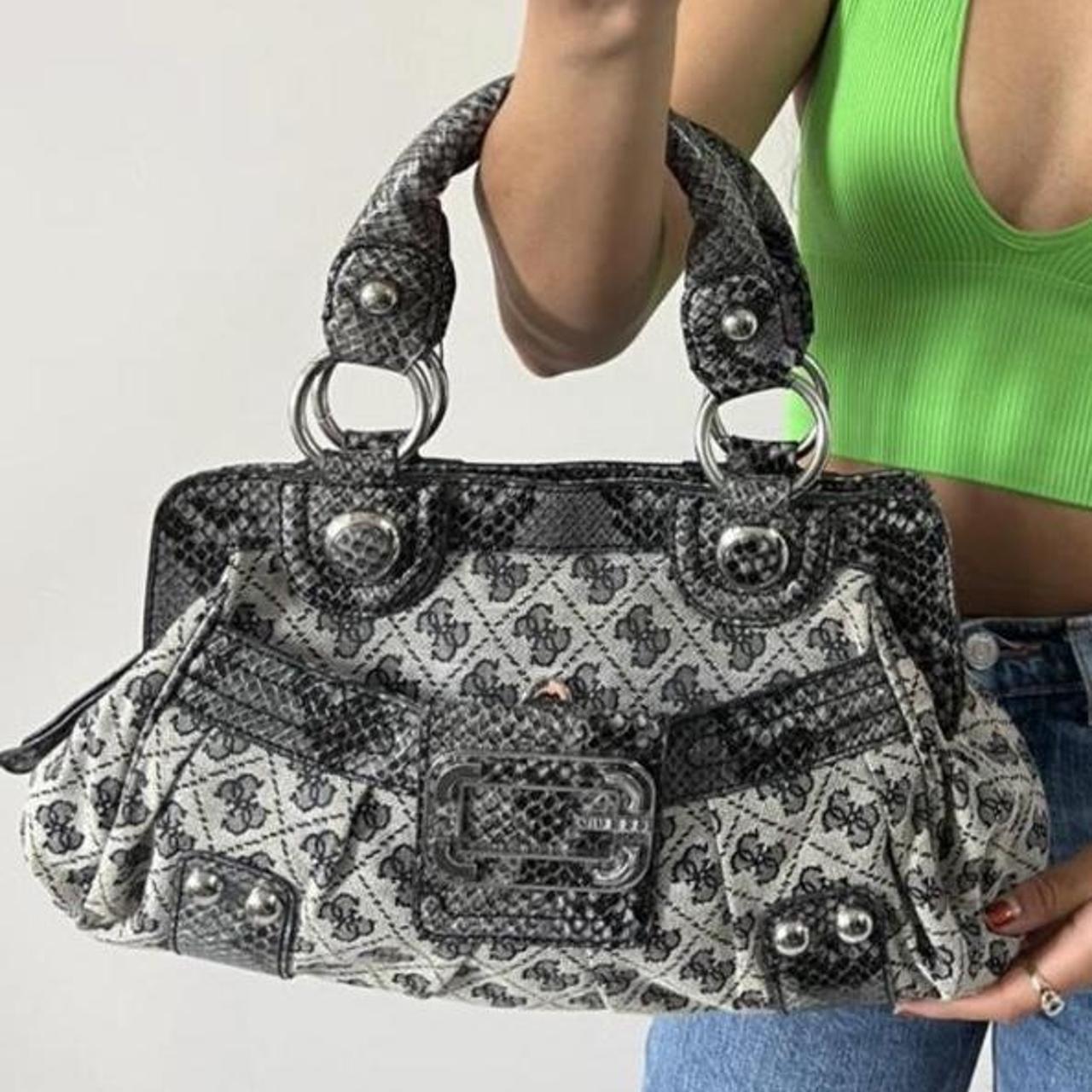 Vintage monogram guess bag Super rare and cute y2k... - Depop