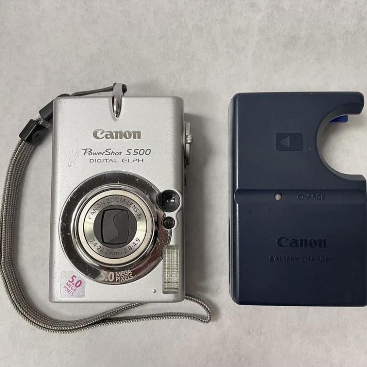 Canon PowerShot Digital ELPH S500 5.0MP Digital... - Depop