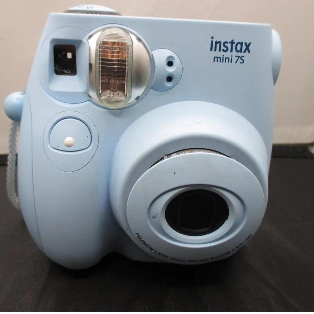 Fujifilm Instax Mini 7S 7 S Blue Instant Film Camera... - Depop