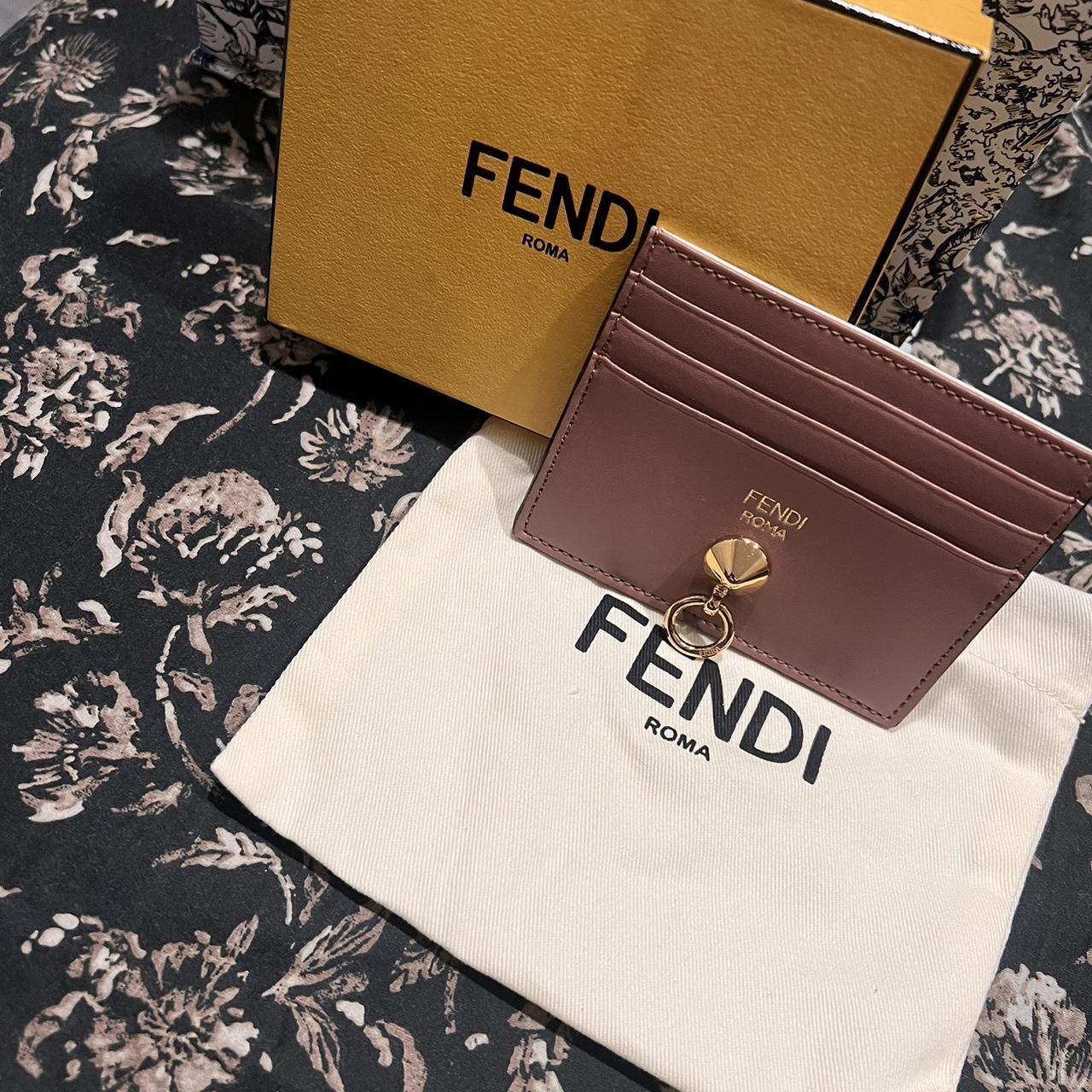 Like new authentic fendi card holder - Depop