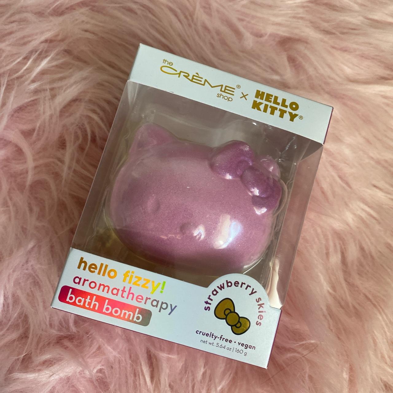 hello kitty bath fizz 🎀 🍓🎀 • strawberry scented!!... - Depop