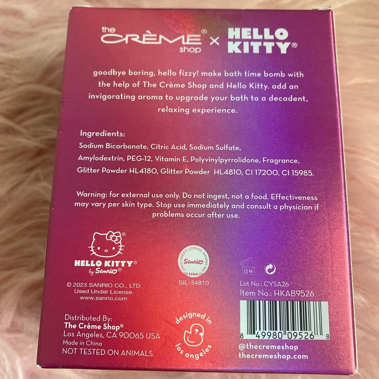 hello kitty bath fizz 🎀 🍓🎀 • strawberry scented!!... - Depop