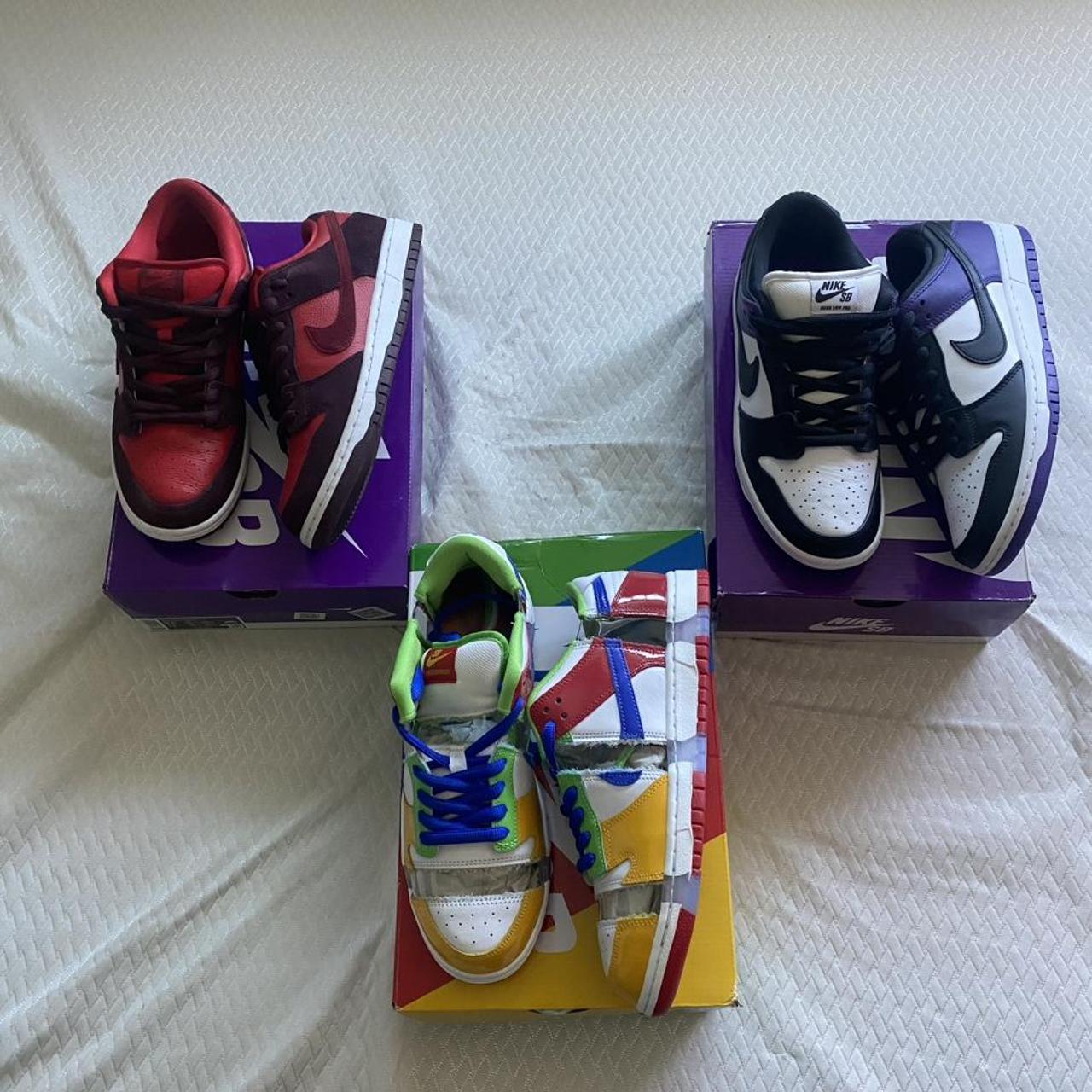 All AUTHENTIC form goat and skate shops Court Purple... - Depop