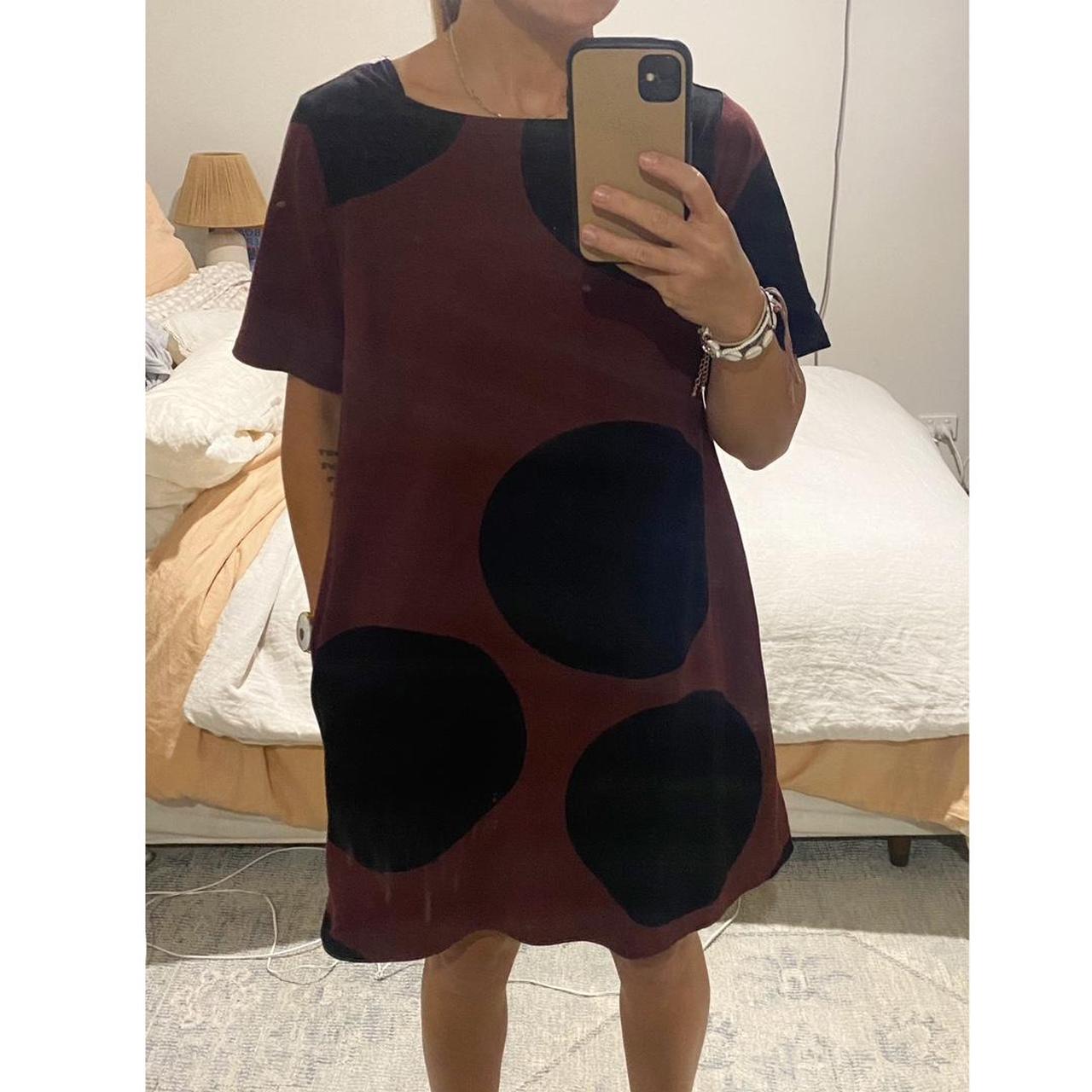 Gorman hot spot swing dress, size small tshirt... - Depop