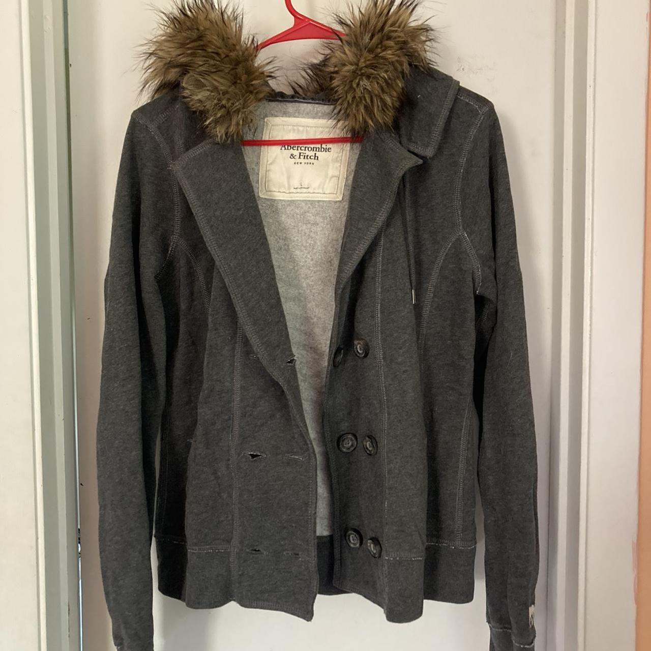 - abercrombie and fitch Y2K jacket - Size... - Depop